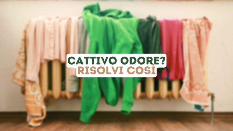 Cattivo odore dei panni sul termosifone, ecco come risolvere il problema