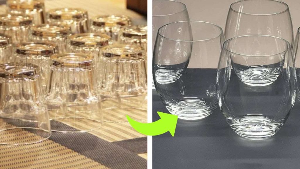 Bicchieri, vanno rivolti verso l'alto o il basso? Eravamo tutti ...