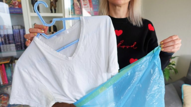 Wäsche aufhellen mit dem Trick der Tüte: weiße und makellose Wäsche ...