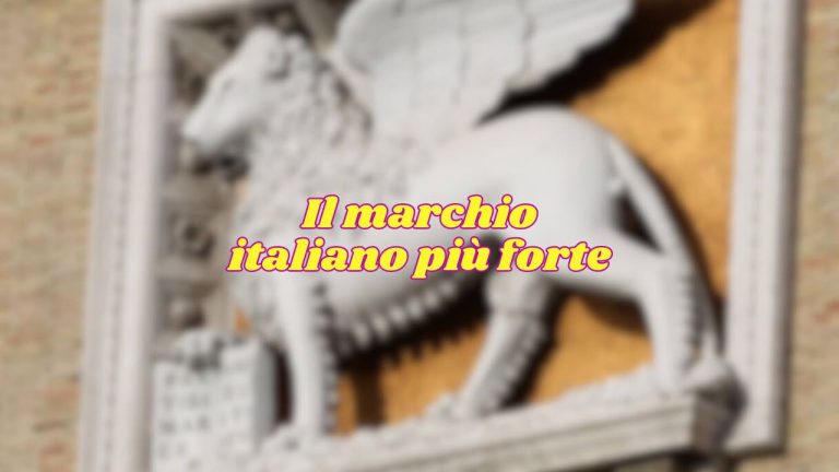 Il marchio italiano più forte al mondo è proprio questo: chi conquista ...