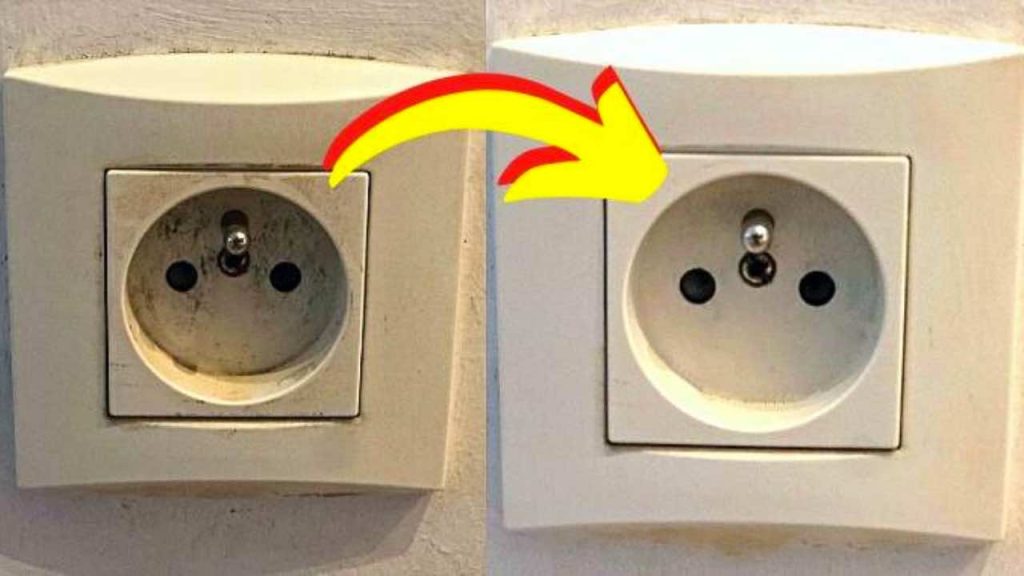 The electricians’ secret to perfectly cleaning a power socket revealed ...