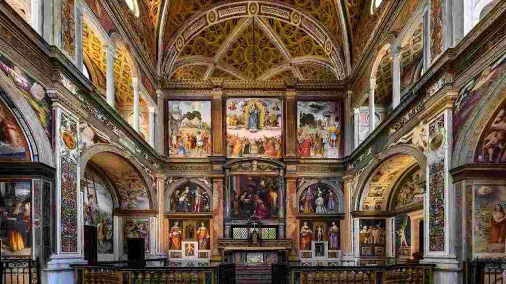 In questa famosa chiesa d'Italia c'è un affresco meraviglioso: dove ci ...