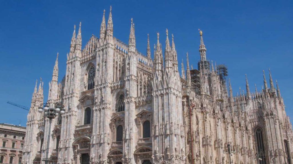 La cattedrale più popolare d’Italia è il Duomo di Milano